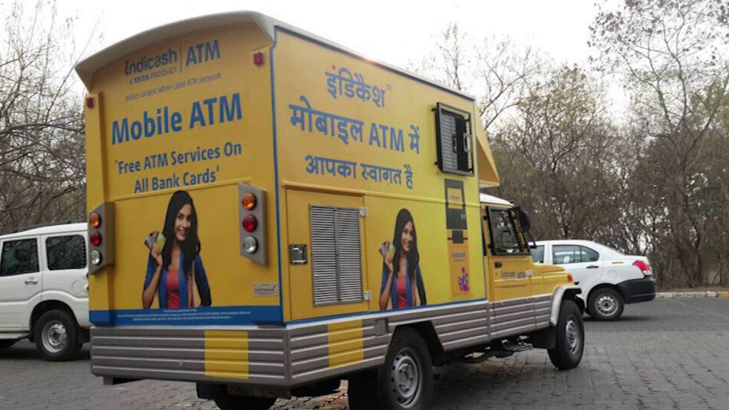 Tata Indicash ATM Van, Tata Communications Payment Solutions by ...
