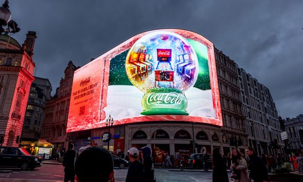 Coca-Cola presents virtual snow globes in immersive AI DOOH experience ...