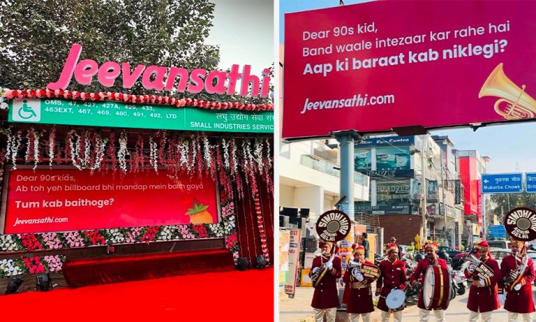 Jeevansathi adds humor to the wedding season with creative billboard ...