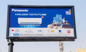 Panasonic turns up the cool with OOH | Media4Growth