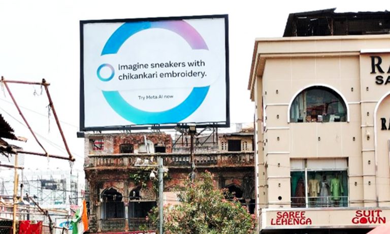Meta AI’s contextual OOH billboards ask the right questions in Delhi ...