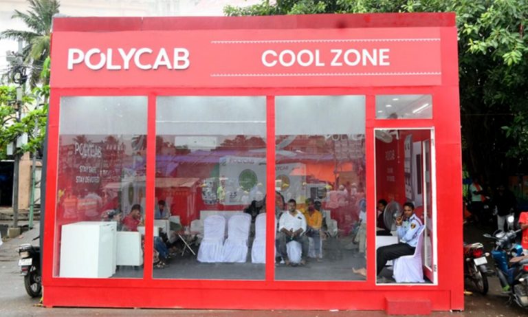 Polycab's ground-level OOH presence at Jagannath Puri Rath Yatra 2025 ...