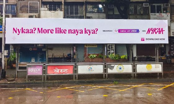 Nykaa's new OOH campaign is all about staying ahead of the curve ...