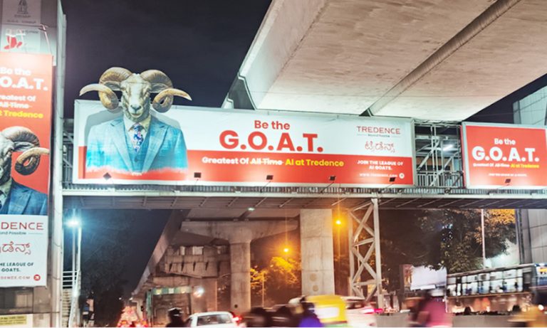 Tredence captures Bengaluru with iconic 'G.O.A.T.' OOH recruitment ...