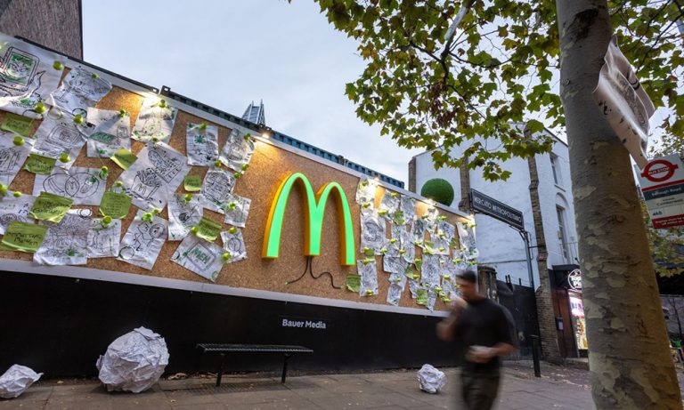 The Grinch hijacks McDonald's festive OOH campaign | Media4Growth