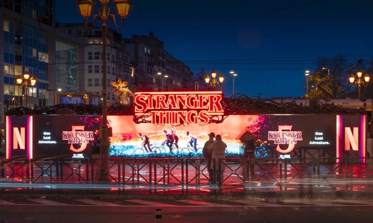 Netflix turns commute into the upside down with Stranger Things ...