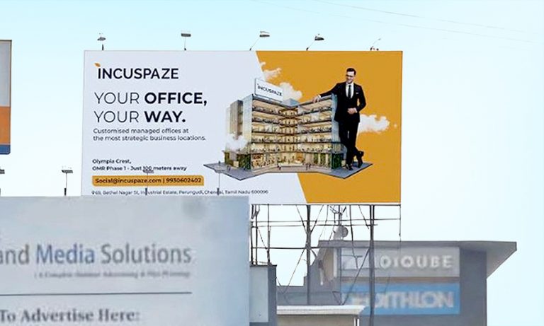 Incuspaze’s ‘Your Office, Your Way’ OOH campaign | Media4Growth