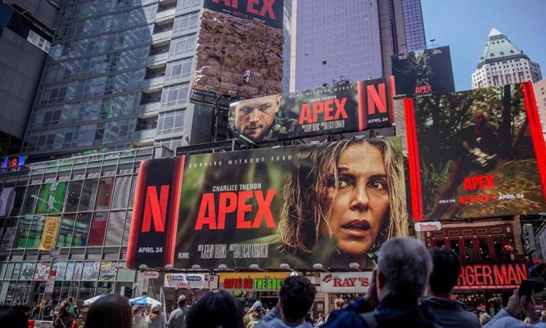 Netflix takes Apex to new heights with live billboard climb | Media4Growth