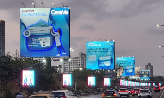 CeraVe makes a high-impact splash with illuminated OOH launch for HA ...