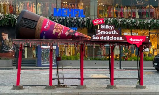 Havmor melts into the streets with larger-than-life OOH for Belgian ...